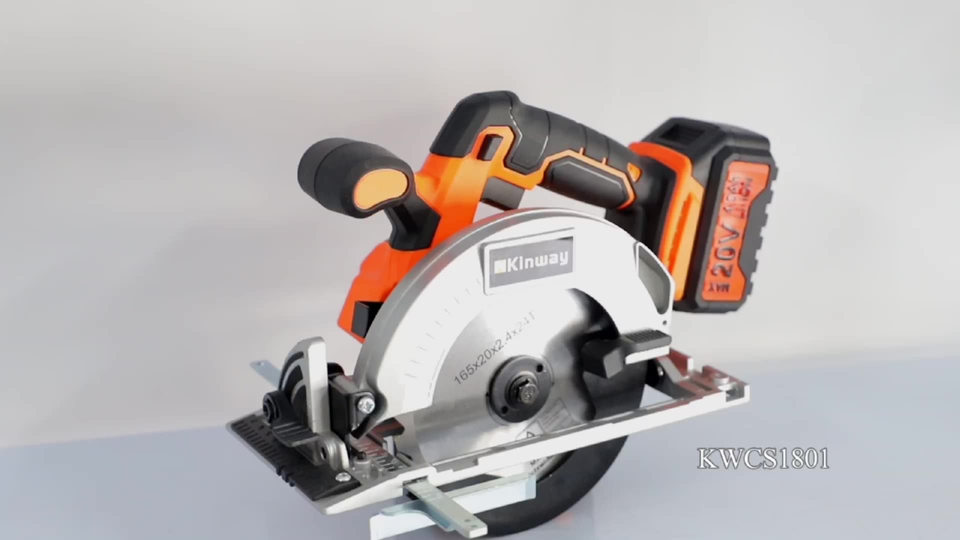 20v Lithium Cordless Circular Saw Handheld Electric Brushless Circular ...