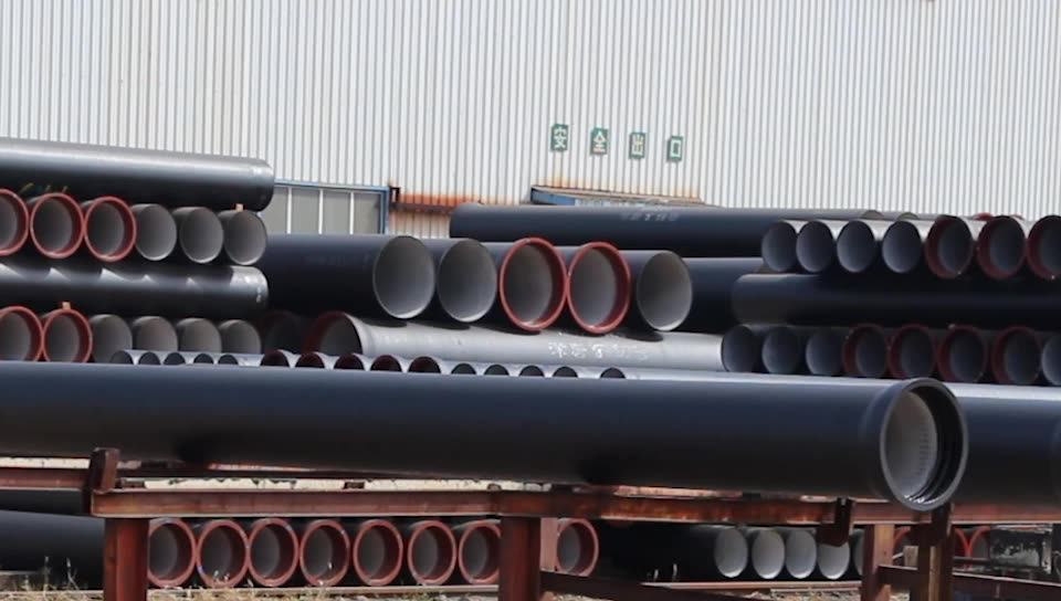 Mortar Cement Lining K9/k7/c25/c30/c40 K8 Ductile Iron Pipe Class 50 ...