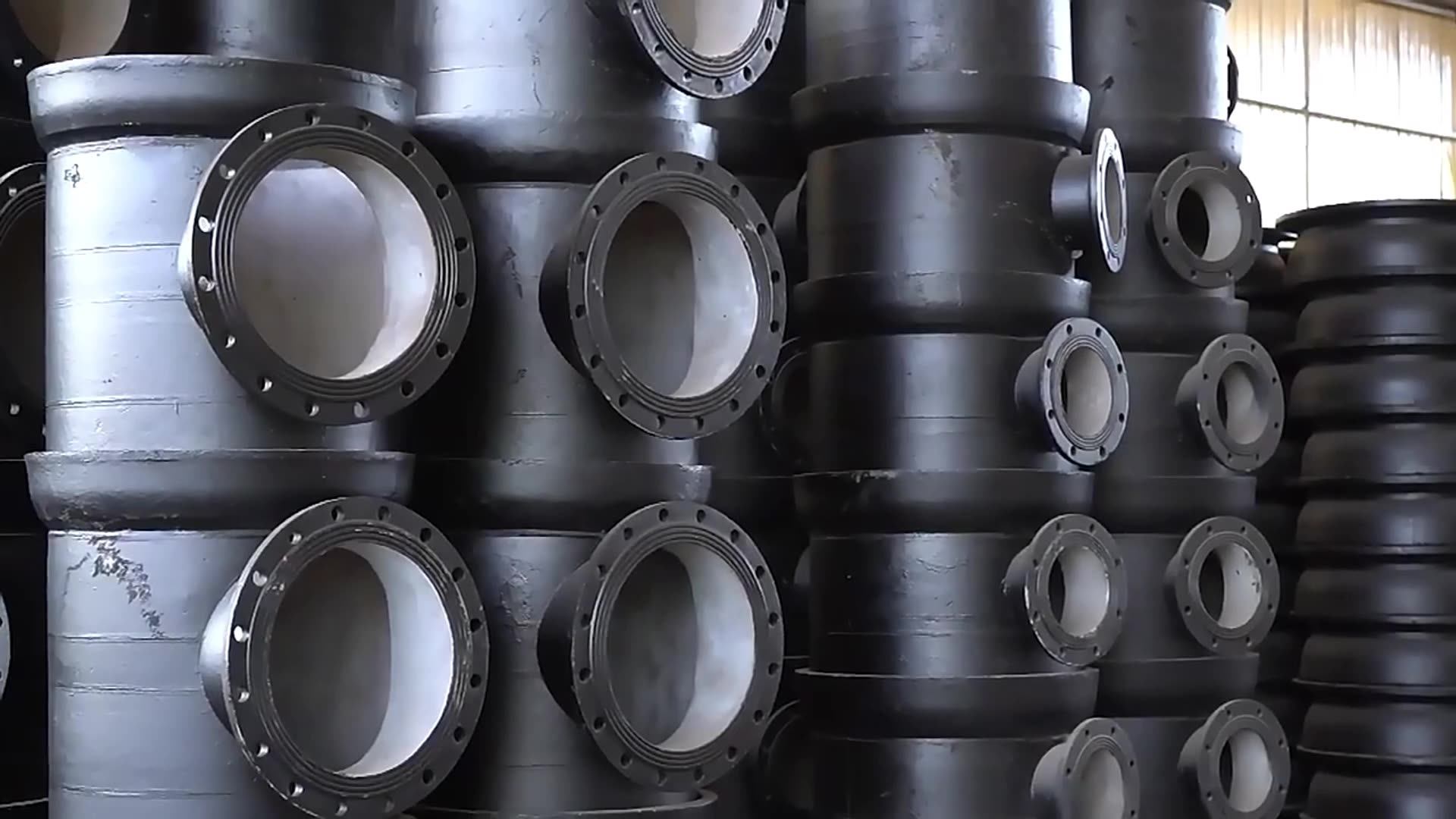 Foundry Connect Flange Ductile Iron Pipe Fitting Direct Sale Factory ...