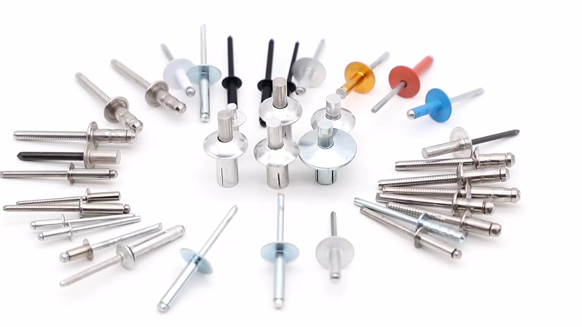 Blind Rivet Manufacturer Color Paint Plain Open End Type Dome Head ...