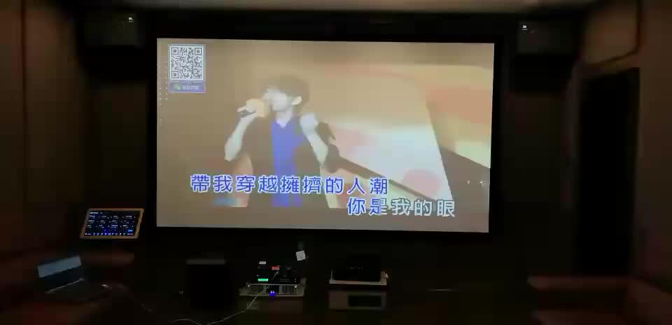 120 Inch Projector Screen Acoustic Transparent Screen Cinema Screen ...