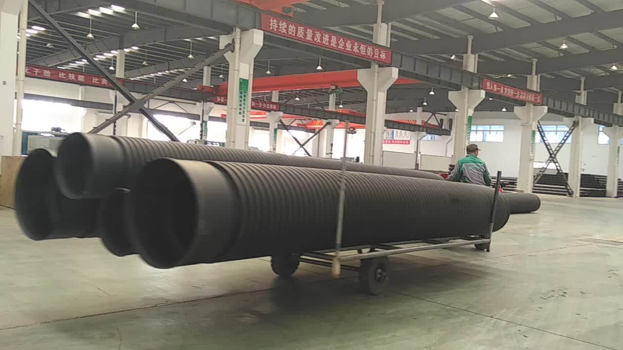 Hdpe Slotted Corrugated Subsoil Drainage Pipes - Buy Perforated ...