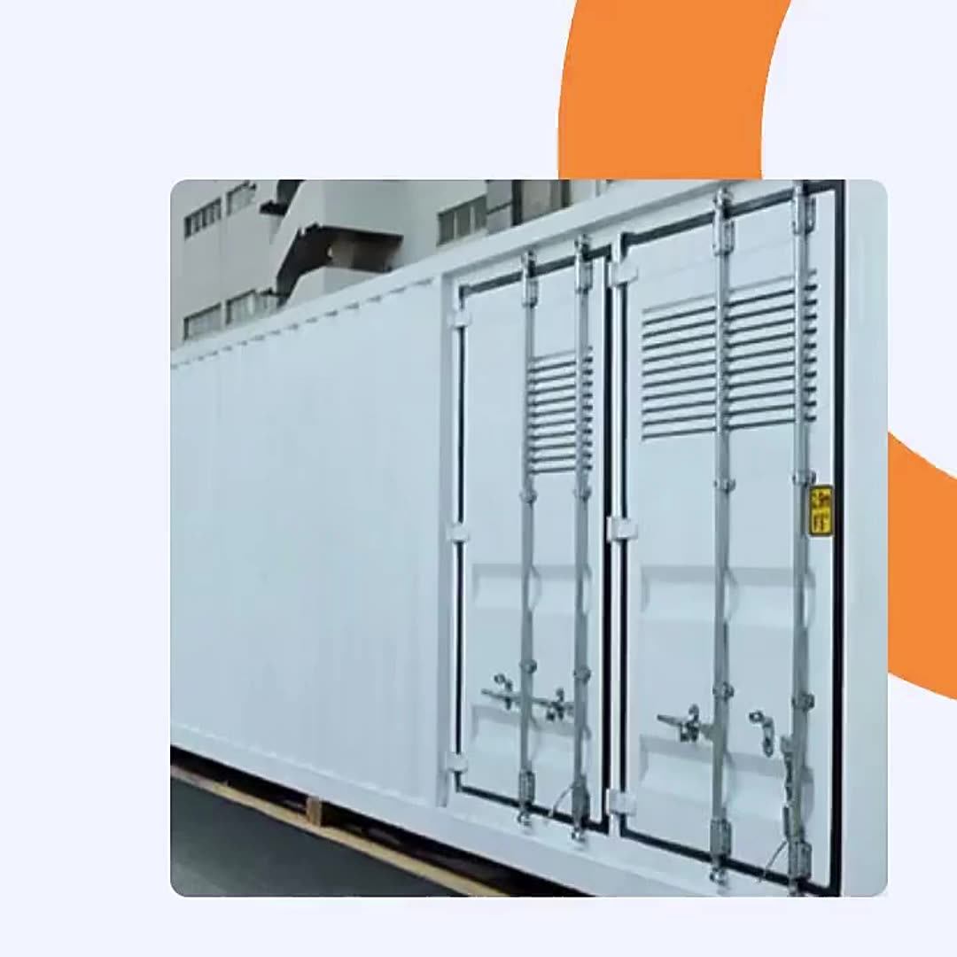Hygrid 10ft 20ft 40ft Outdoor Container Ess 500kva 1000kw Industrial ...