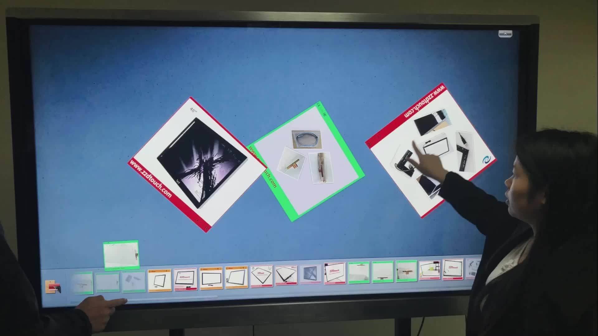 19inch Infrared Ir Multi Touch Screen Frame For Lcd Panel Monitor 4:3 ...