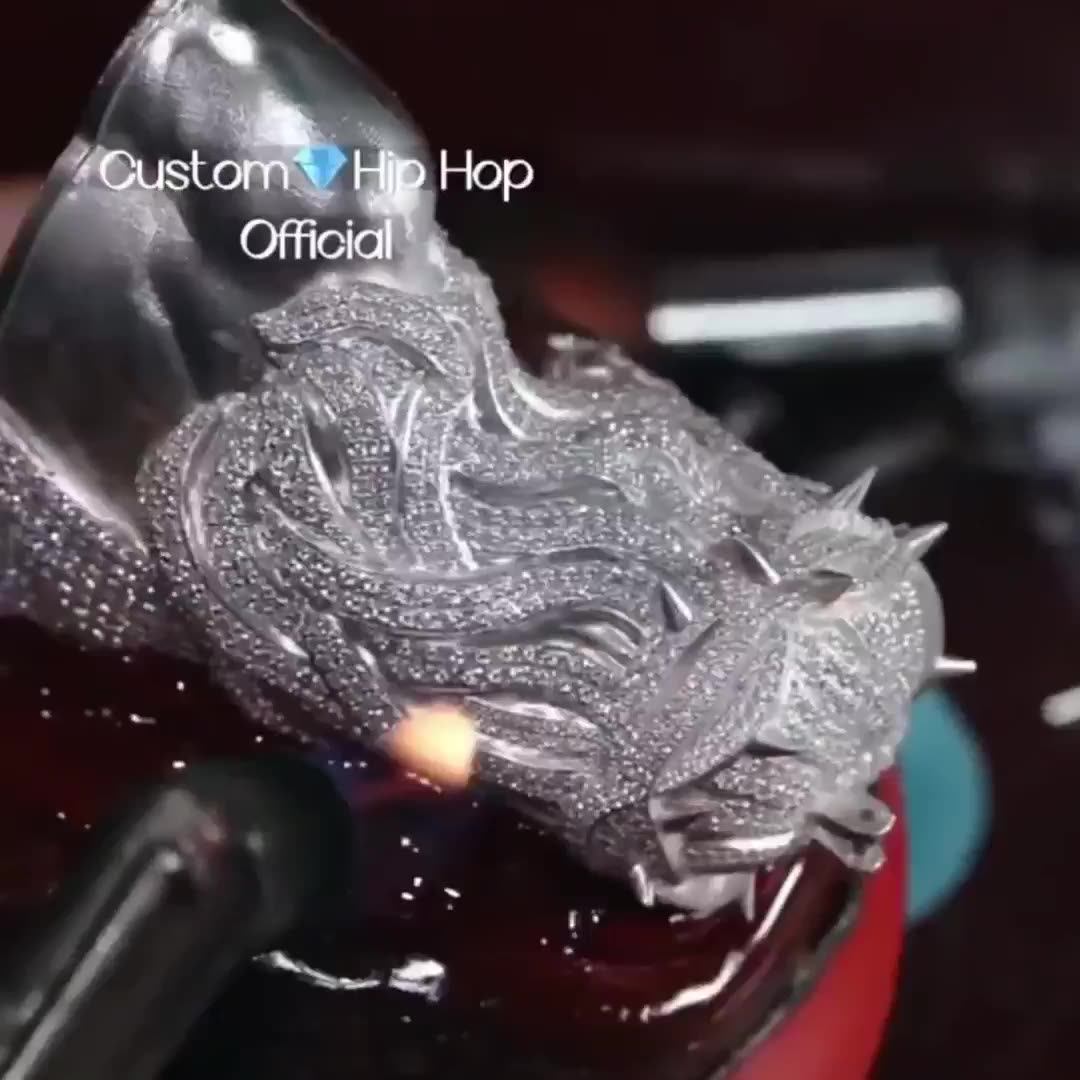 Gold Hip Hop Diamond Silver 925 Making Letter Iced Out Name ...