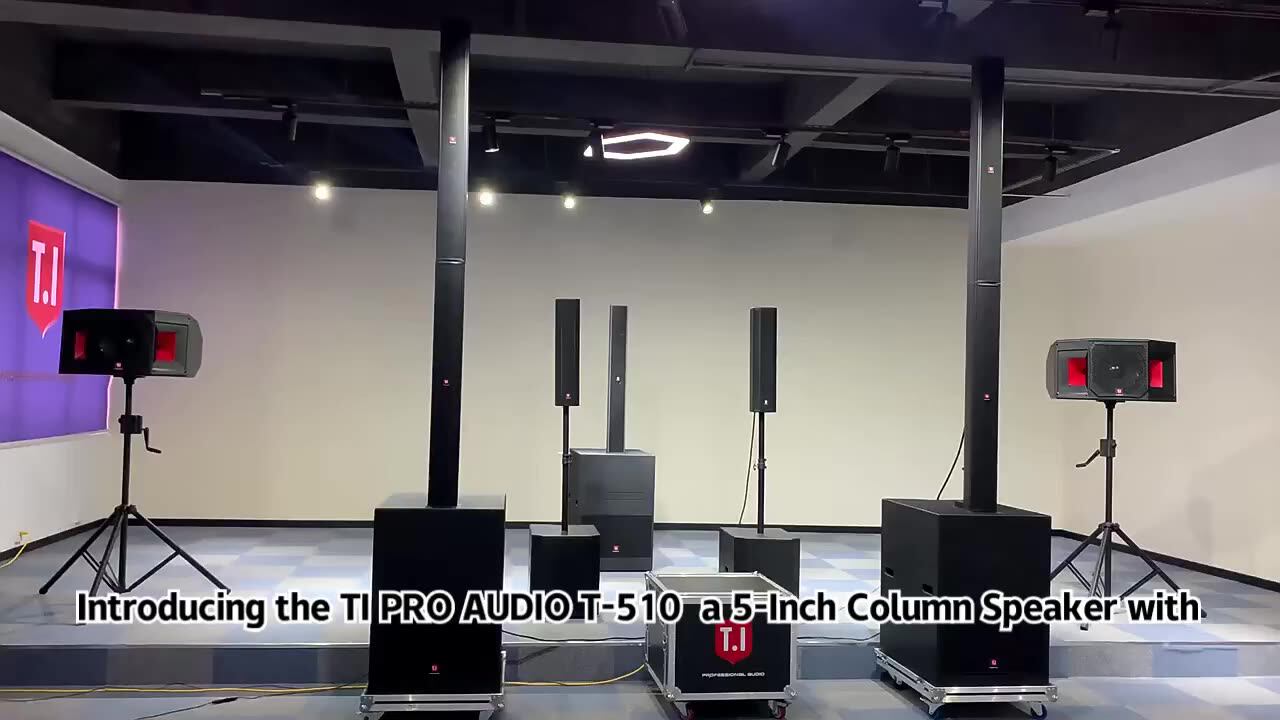 T.i Pro Audio High Quality Column System Speaker Active Array Sound ...