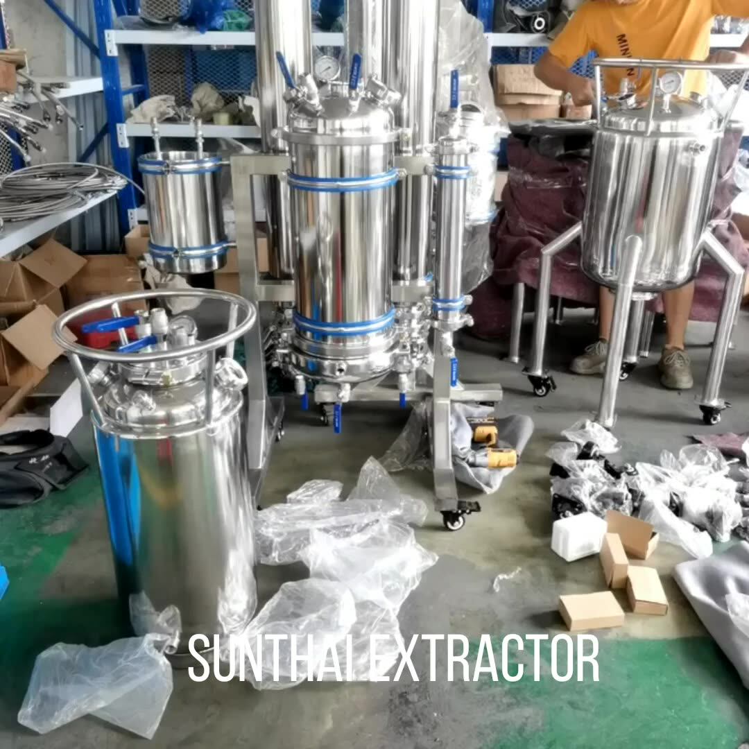 Stainless Steel Tri Clamp Fully Jacketed Collection Vessel With Crc ...