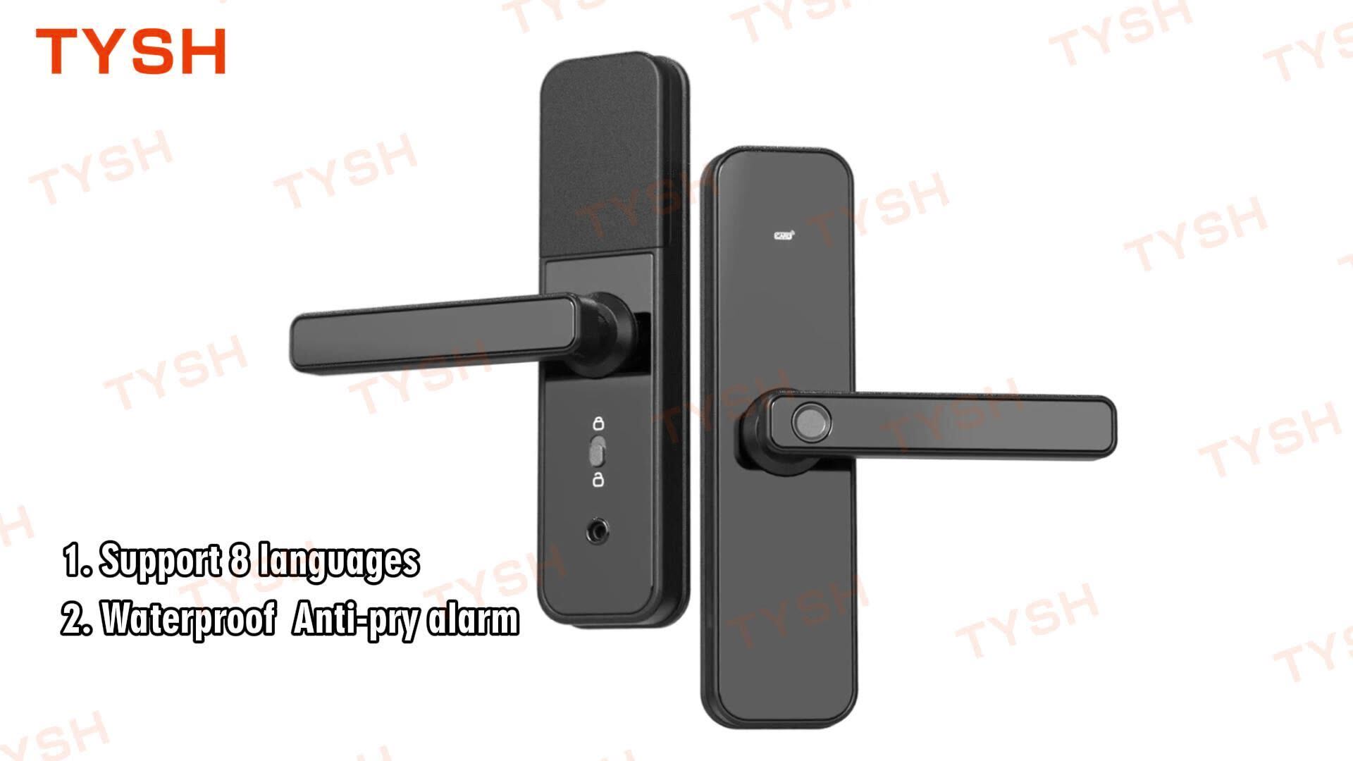 Tysh Smart Front Internal Panel Apartment Main Safe Digital Keyless ...
