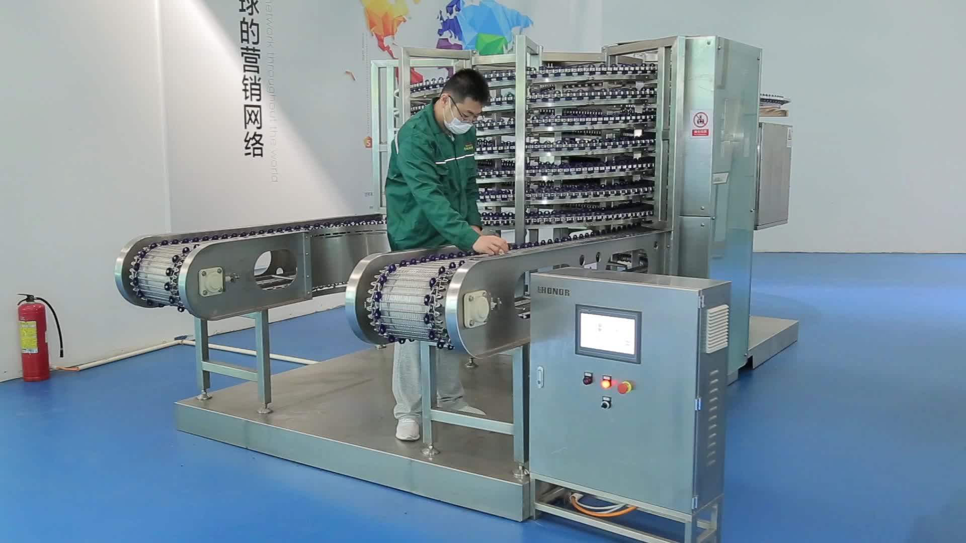 Customized Individual Quick Freezing Spiral Iqf Freezer For Abattoir ...