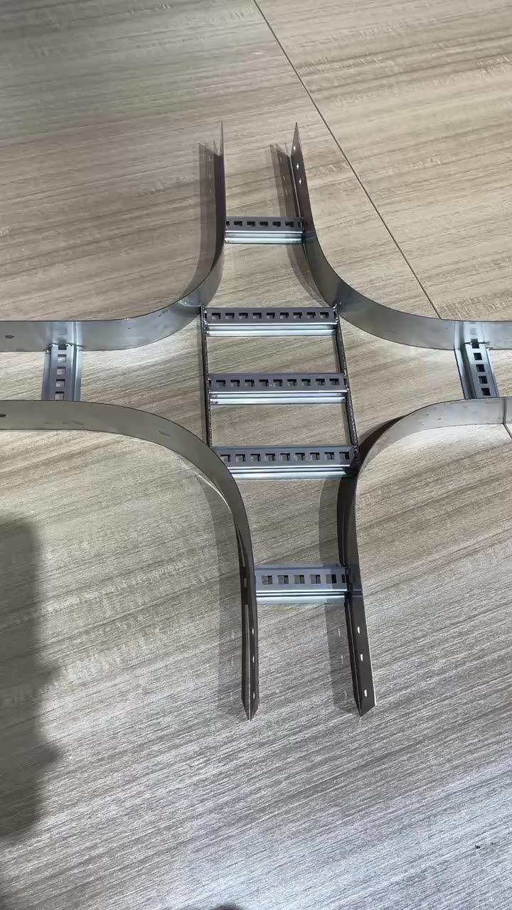 Qinkai Electrical Cable Ladder Cable Ladder Trays Hot Dipped Galvanized ...