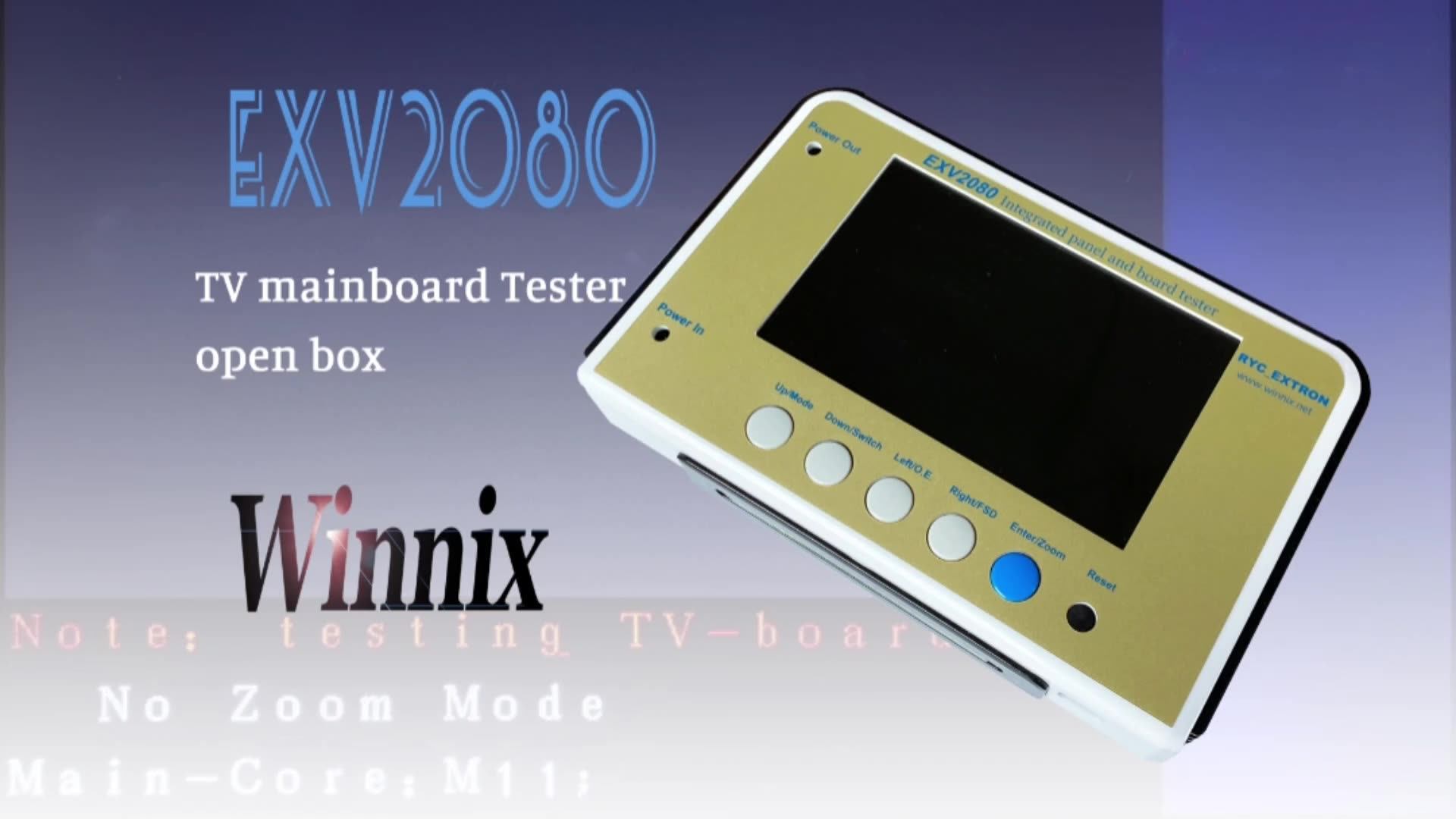 Exv2080 Integrated Tester Lvds / Minilvds / 4k-vby1 Tv Lcd Screen Panel ...