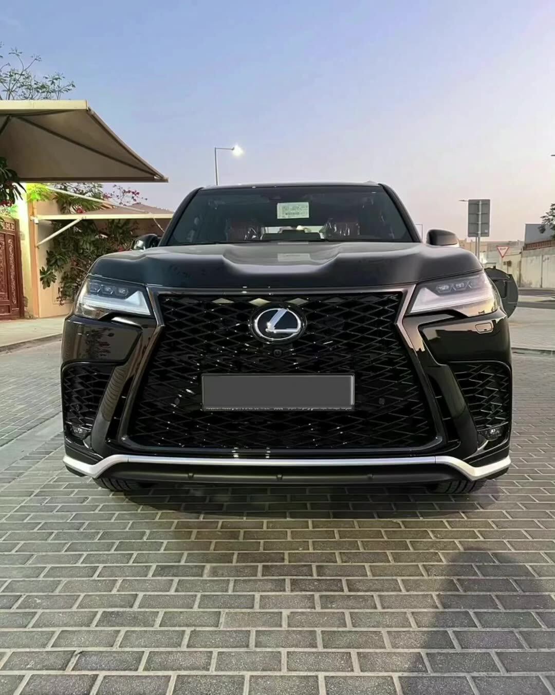 2022 Lx600 Upgrade F Sport Body Kit For Lexus Lx600 Facelift Grille And ...