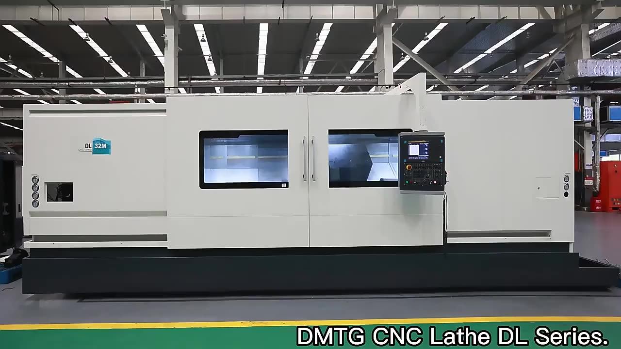 Tornos Industriales Dmtg Slant Bed Cnc Lathe Heavy Duty Dl-25m Dl-32m ...