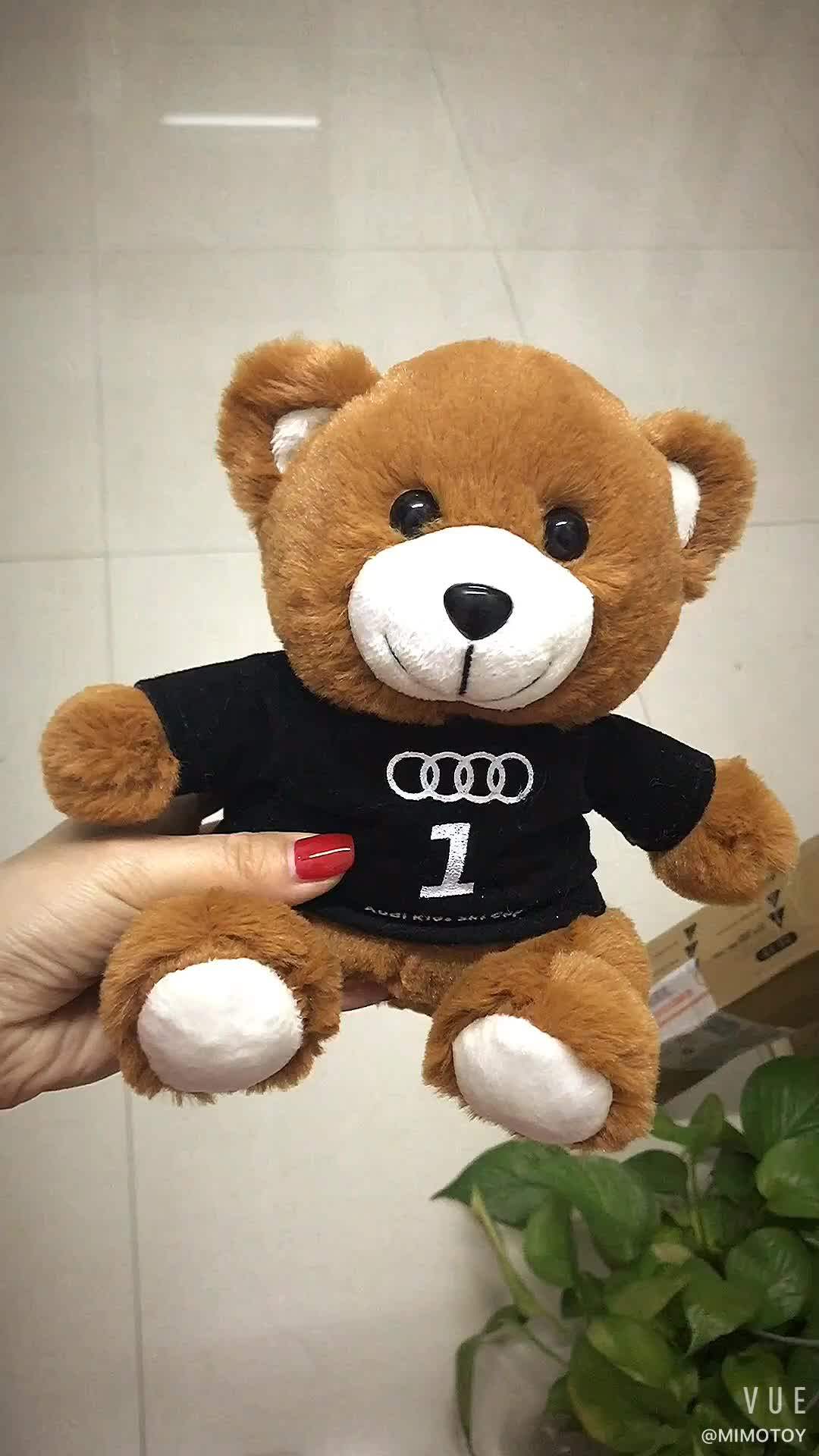 2018 Promotional Gift Toy Plush Teddy Bear T Shirts With Logo Wholesale ...