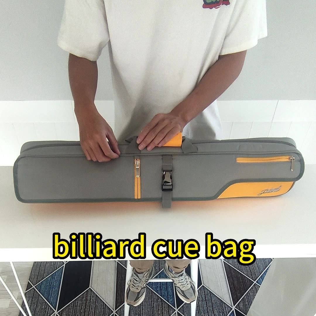 Custom Waterproof Billiard Cue Bag Shoulder Strap Snooker Cue Bag Pool ...