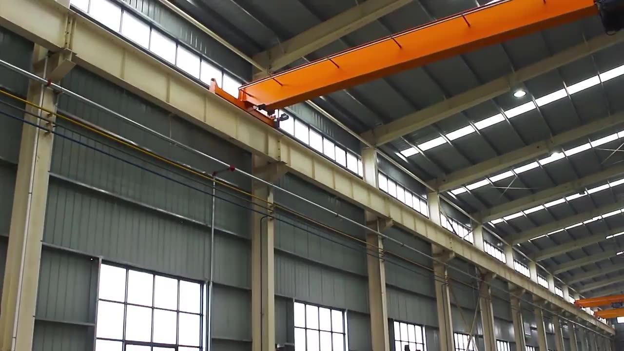 Workshop Monorail Hoist Crane 3 Ton 5 Ton 10 Ton Single Girder Overhead ...