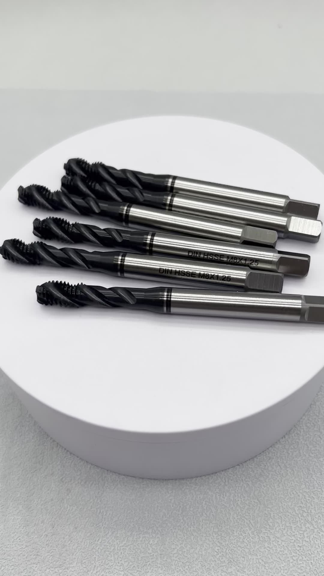Hsse Taps Screw Tap Machine Tap Tialn Coated M-de-sft / Hsse Din371 M3 ...