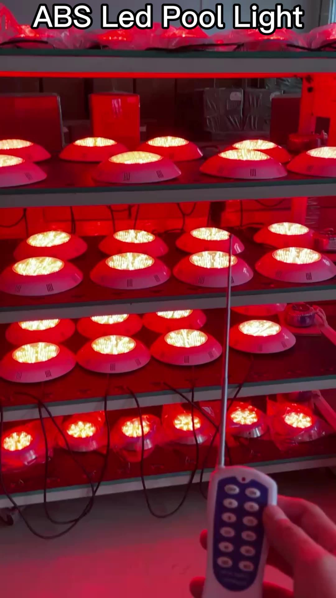 Abs Ac12v Ip68 Rgb Led Submersible Underwater Pond Swimming Pool Light ...