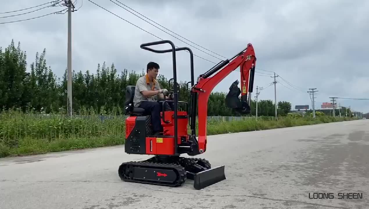 2021 New Bager Mini Bagger Minibagger Euro V Epa Machine With Grapple ...