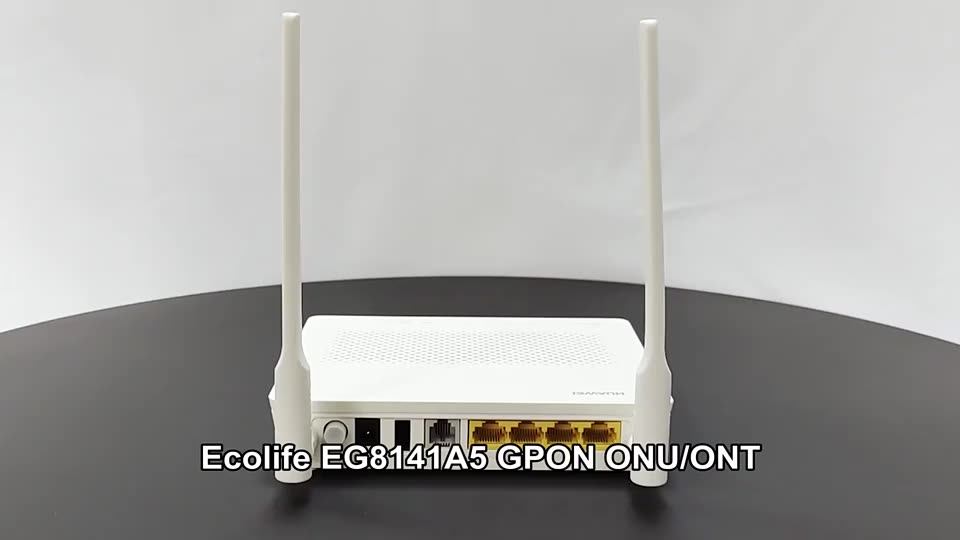 Hs8545m5 Modem Xpon Onu Ont Sc Upc Apc Optical Router With 5db Antenna ...