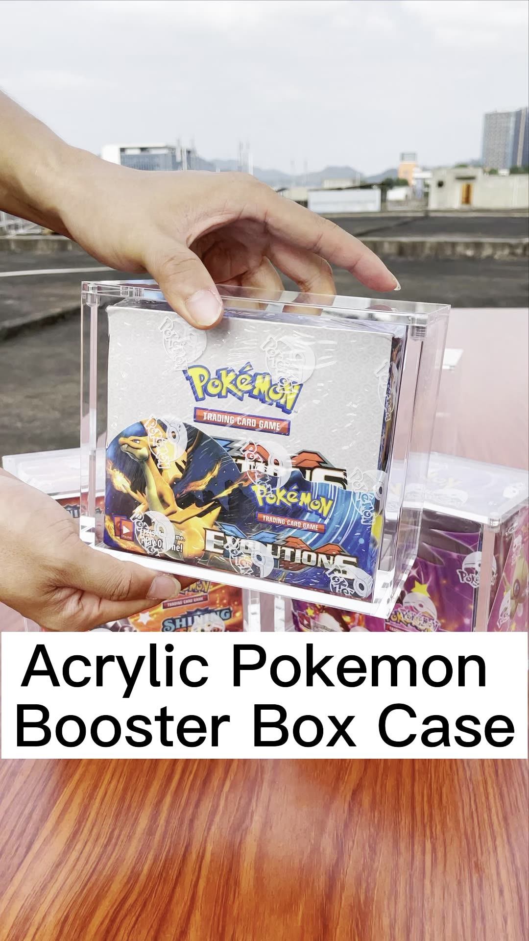 Ray Yi Free Sample Strong Magnet Clear Acrylic Pokemon Etb Display Case ...