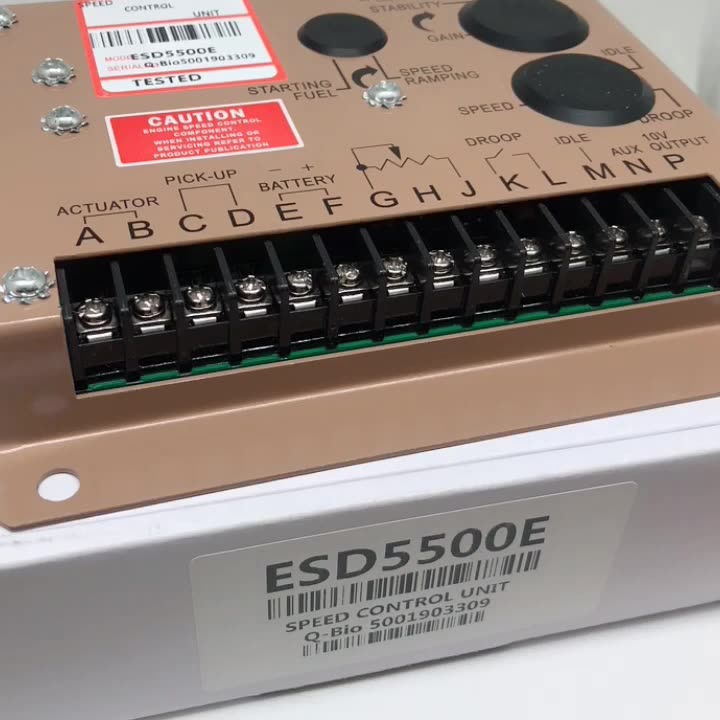 Esd5500 Speed Control Controller Unit Governors Esd5500e Genset Generators Engine Governor Board ...