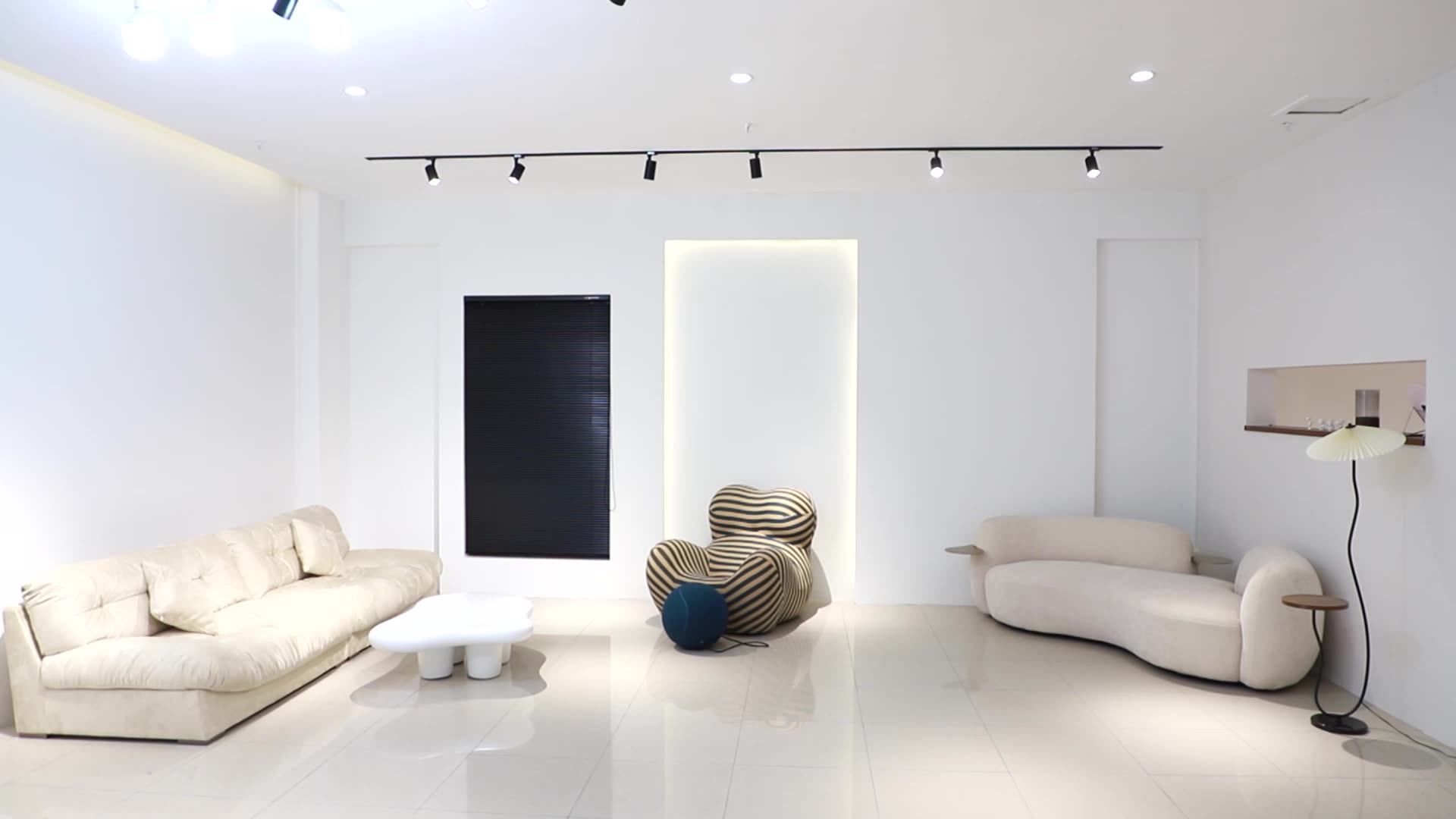 Modern Design Modular Bed Frame Luxury Teddy Boucle Fabric Upholstered ...