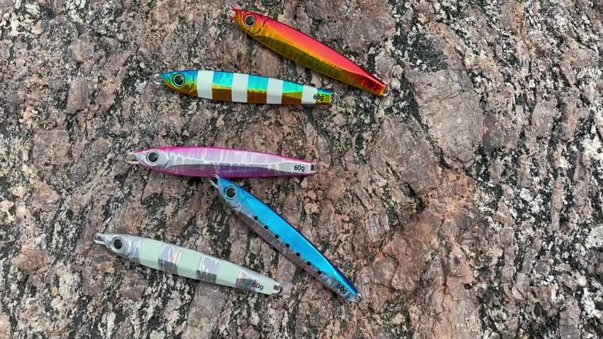 Jiggingduke Japan Hologram 20g 30g 40g 60g Boat Fishing Offshore Casting Metal Jigs Slow Pitch ...