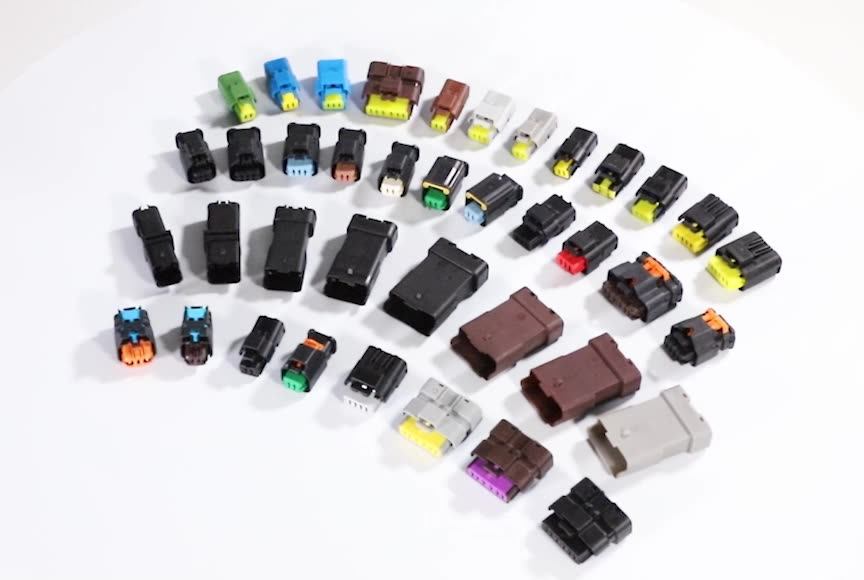 Terminales Impermeables Para Coche,Arnés De Cables Macho Y Hembra ...