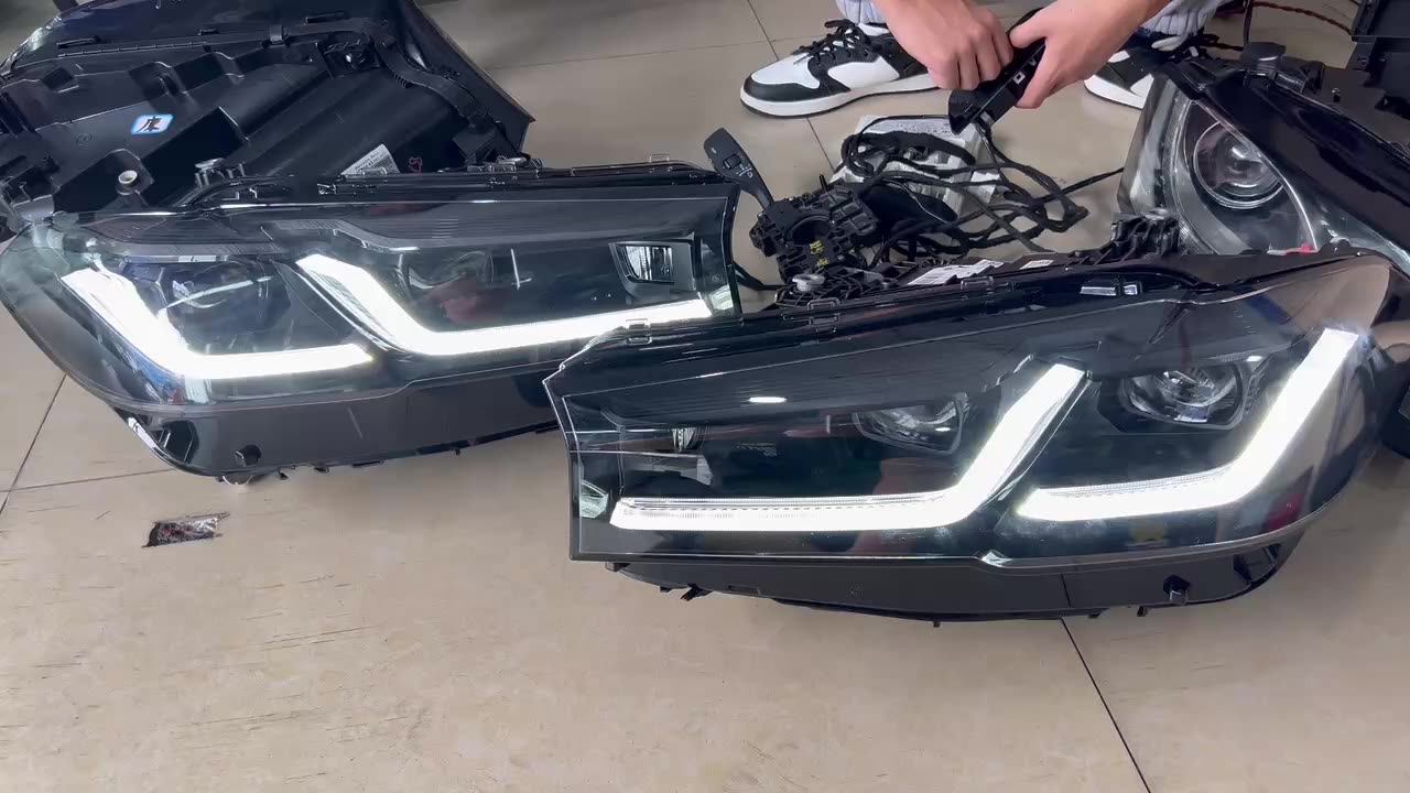 Original G30 Led Headlights Black Shadow Line Oem For Bmw 5 Series M5 ...