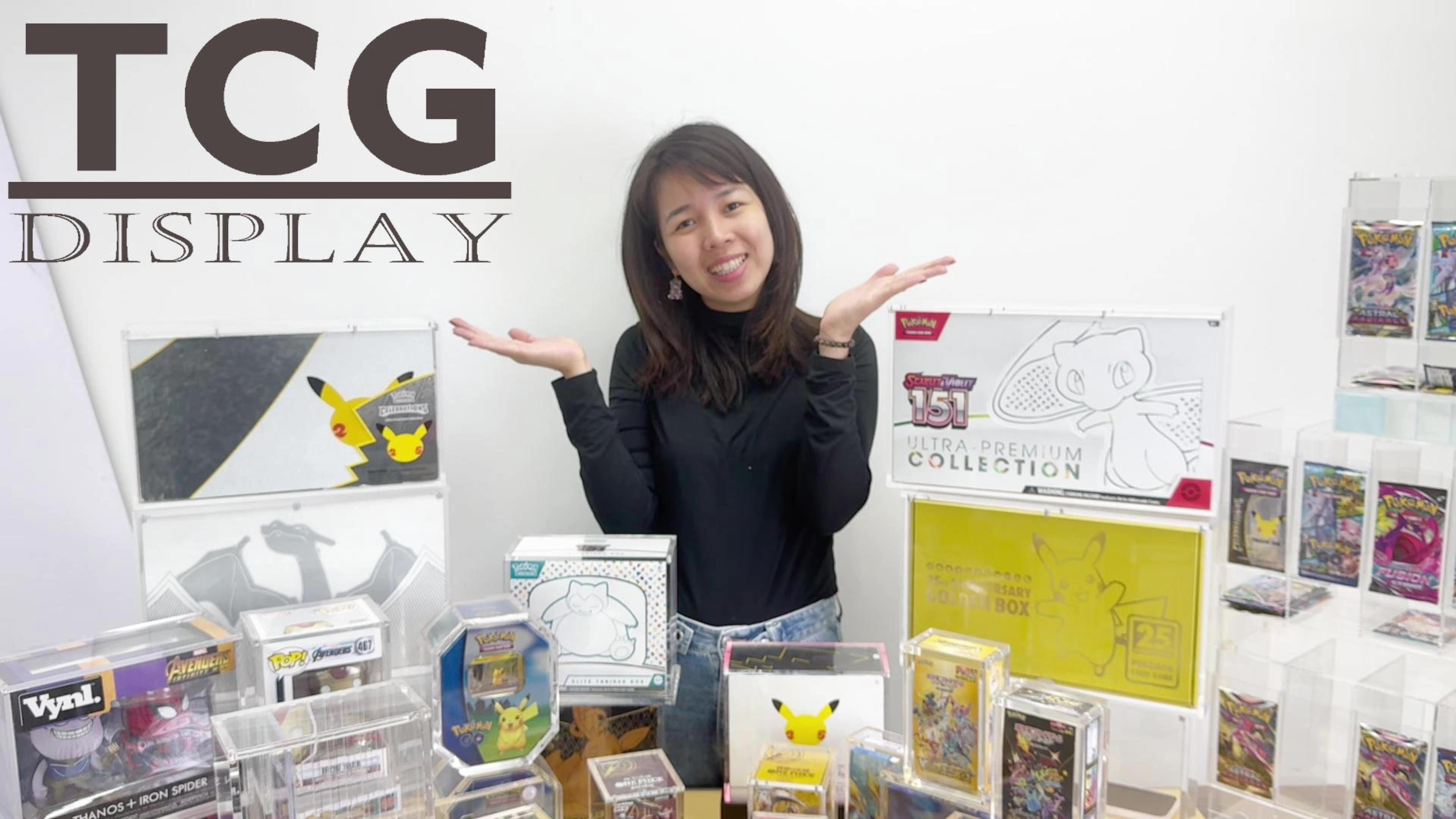 Tcg Custom Clear Acrylic Pokemon Elite Training Box With Strong Magnet ...