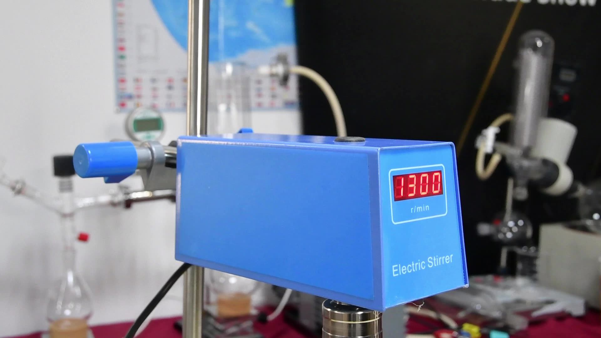 Electric Mechanical 60-1500 Rpm Overhead Ultrasonic Stirrer - Buy ...