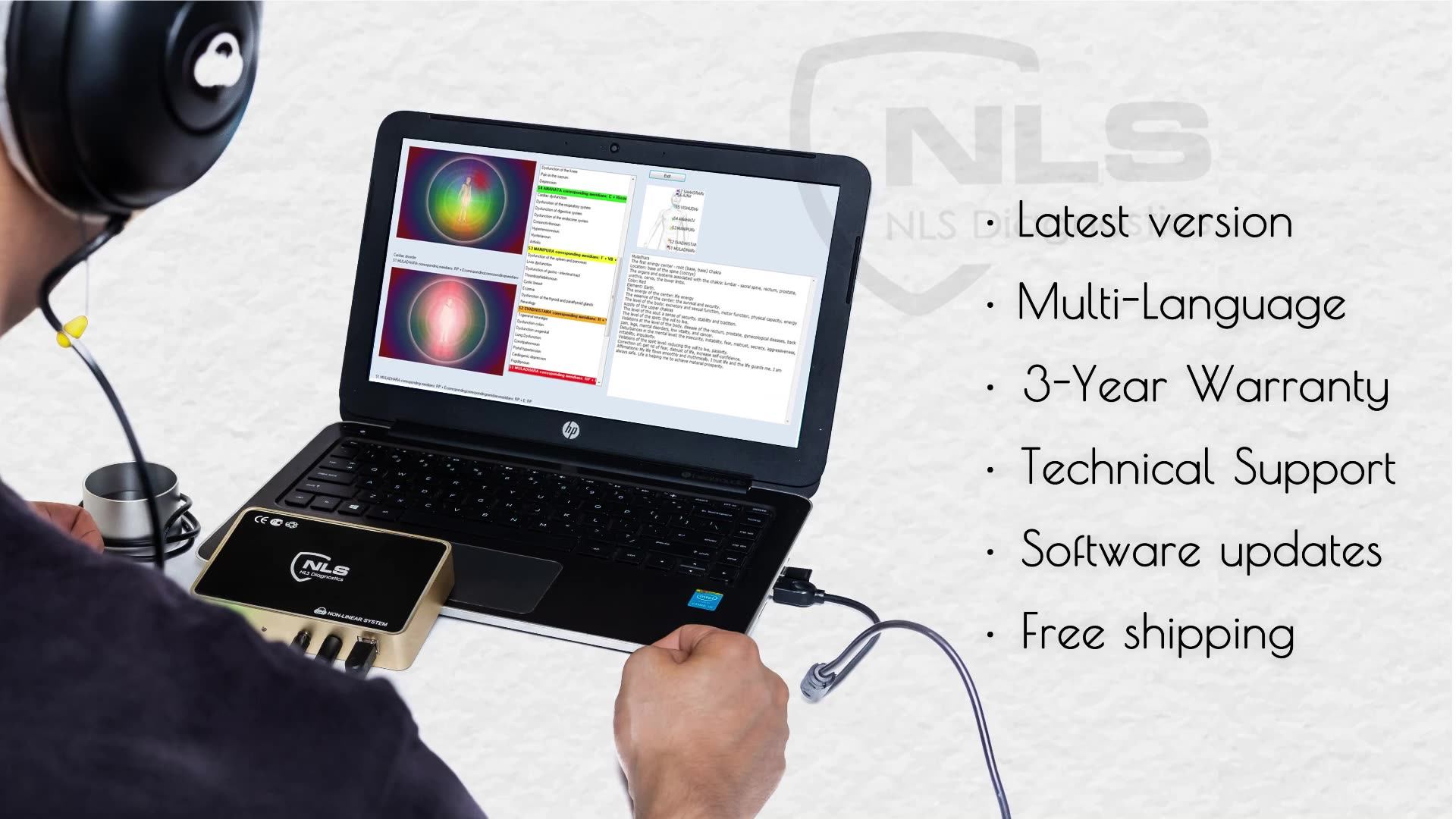 9d Diagnosis Nls Non-invasive Diagnostic Device For Physical ...