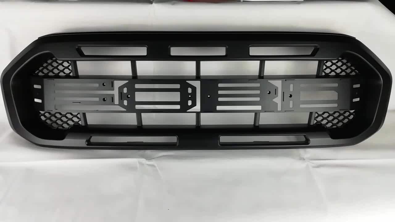 Raptor Grille Modified Grill Front Bumper Mesh Fit For Ranger 2018-2020 ...