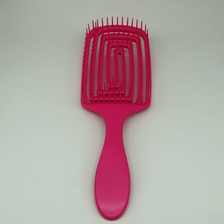 Candy Brush New Design Mz-006 Detangling Flexible Hair Brush Maze Shape ...