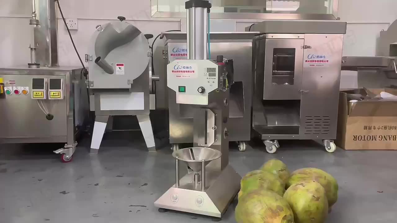 Automatic Fruit Green Coconut Peeler Coconut Shell Grinding Machine ...
