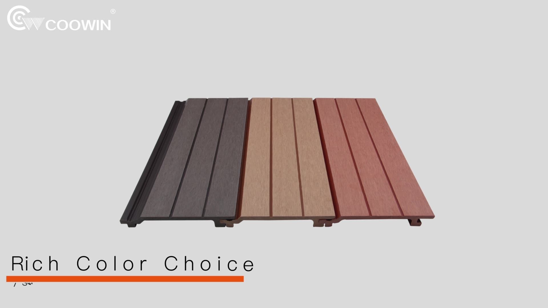 Wpc Pvc Exterior Wall Decorative Panel Vinyl Composite Waterproof Wood ...