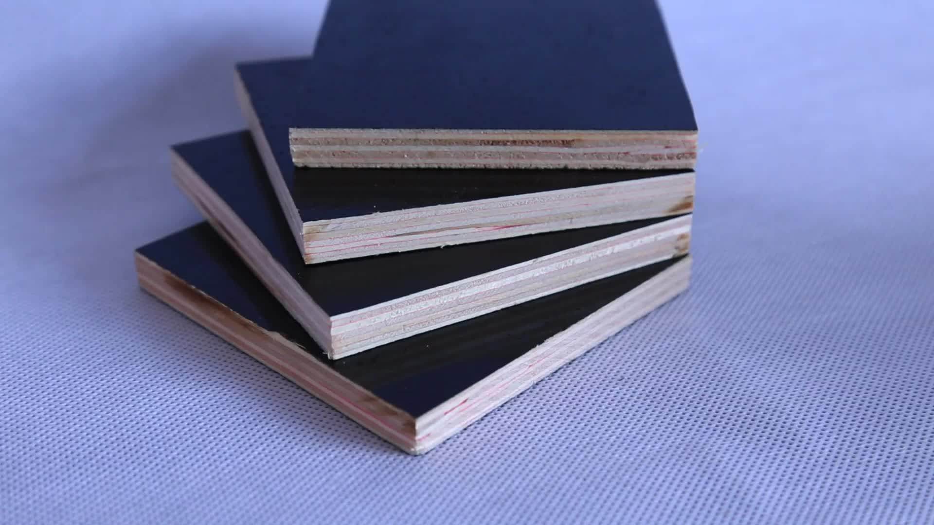18mm Film Faced Plywood Construction Grade Waterproof Sheet - Buy Film ...
