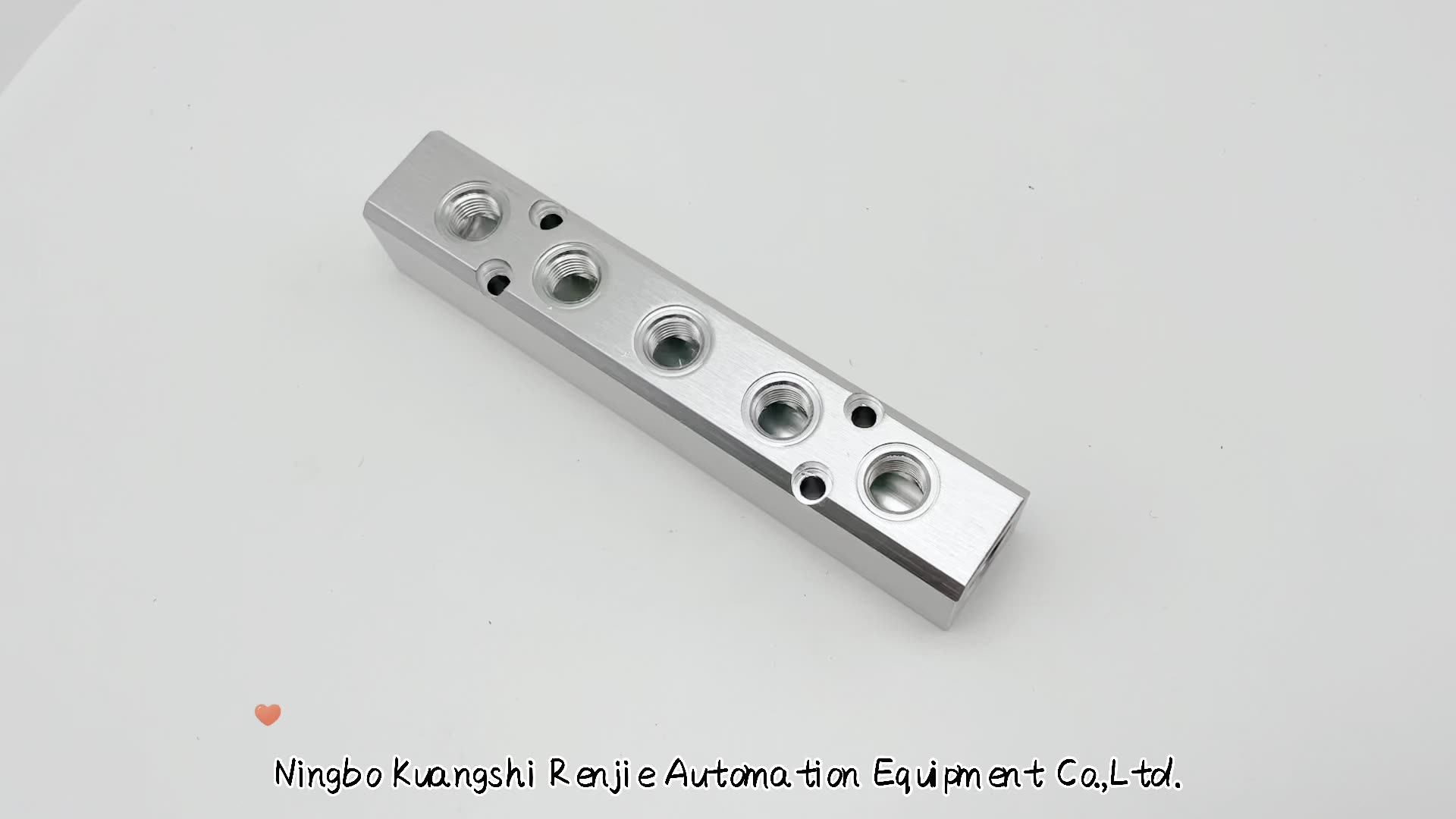 Aluminum Alloy Air Distribution Block Multi Pipeline Gas Distribution ...