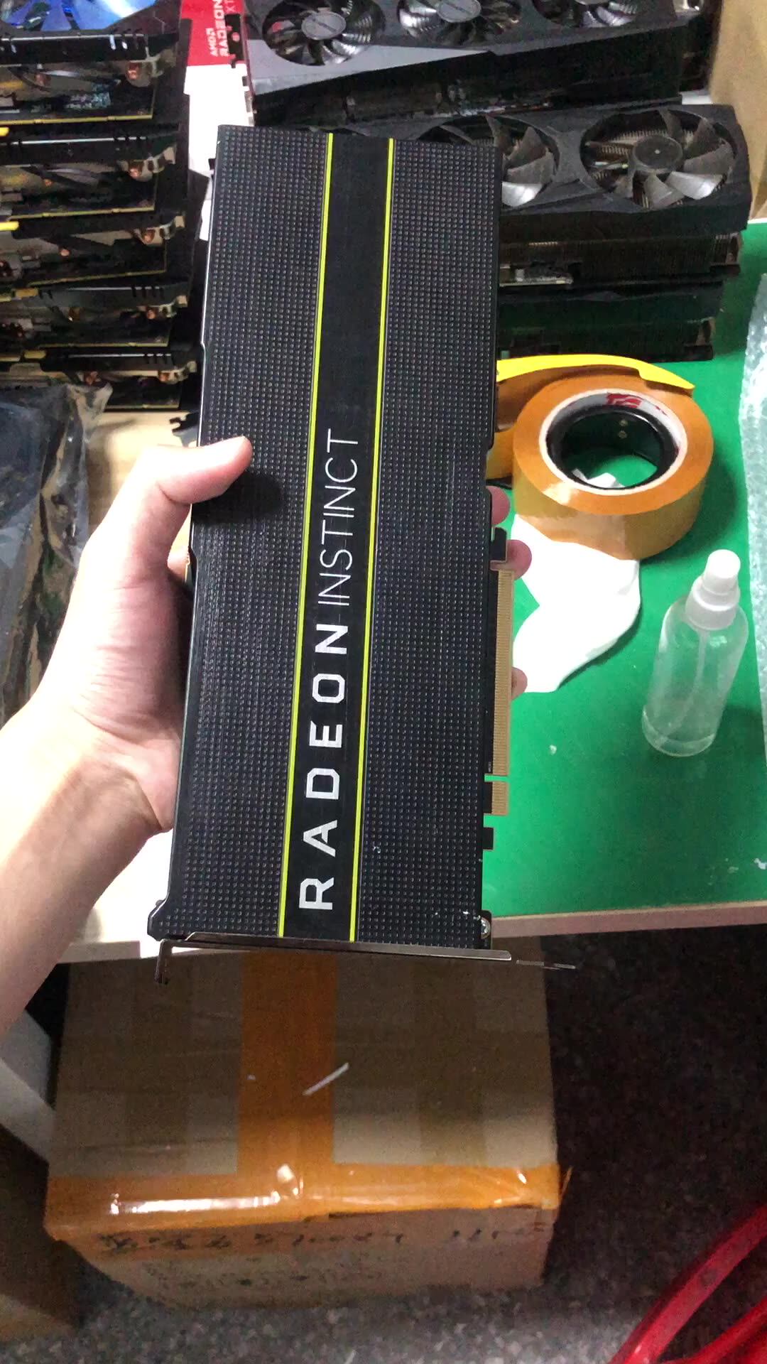 99% New Amd Radeon Vii 16gb Graphic Card 4096bit 8+8pin Interface Mi50 ...