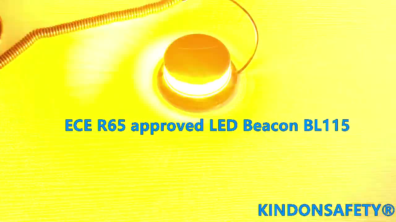 Emark Ece R65 R10 Approved Ultra Slim 4.4inch 112mm Led Mini Warning Beacon Light With Strong ...