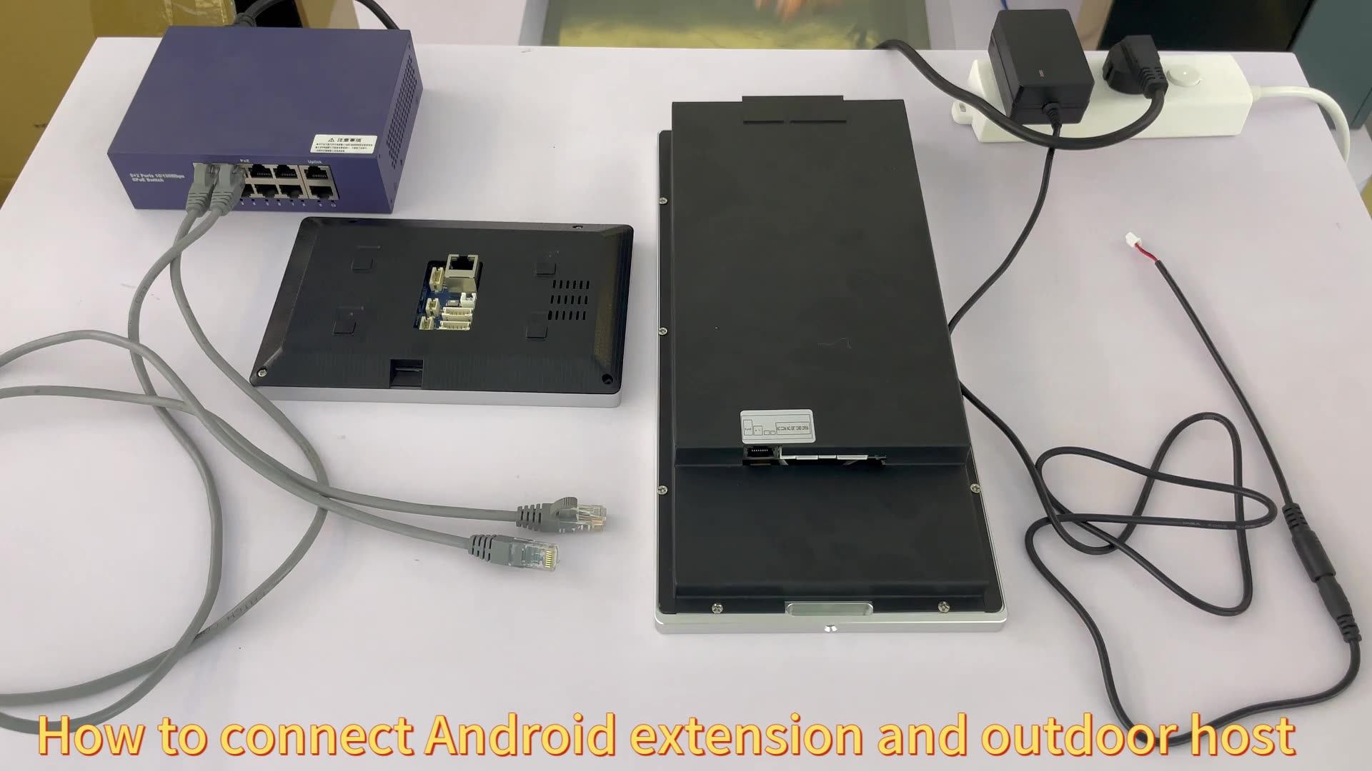 Tcp/ip Wire Video Intercom System Door Phones With Tuya For Multi ...