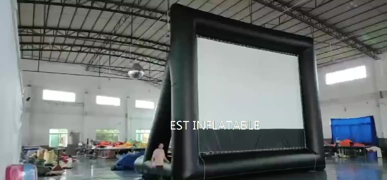 Large Pvc 15ft/ 20ft/ 40ft Outdoor Cinema Equipment Inflatable Movie ...