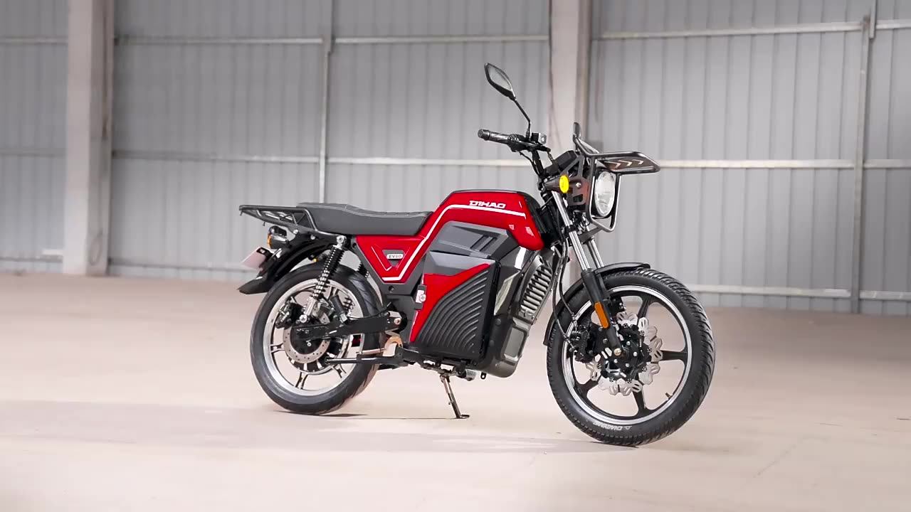 Dihao Factory Electric Motorcycle 2000w 72v City Electric Motorcycle ...