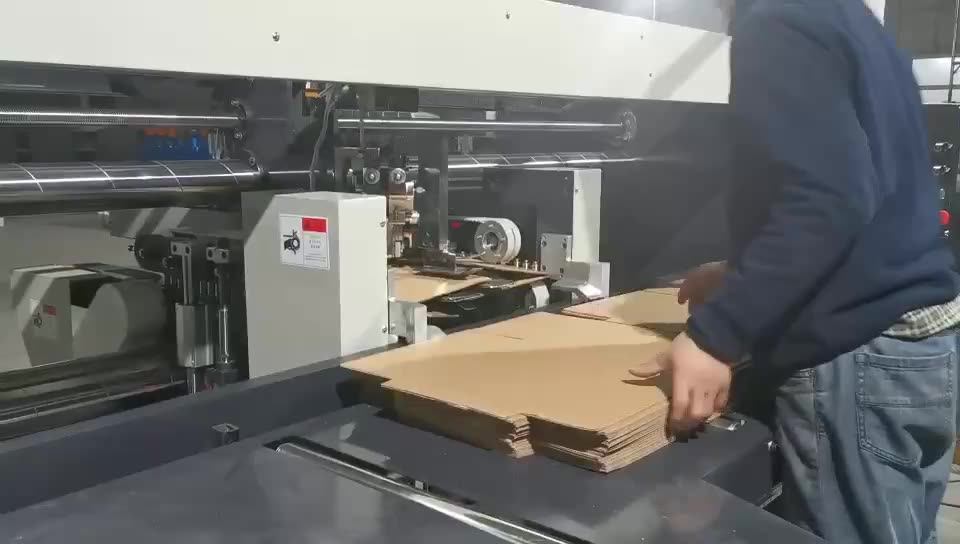 Semi-automatic Double Jointed Stitching Machine Carton Box Cardboard ...