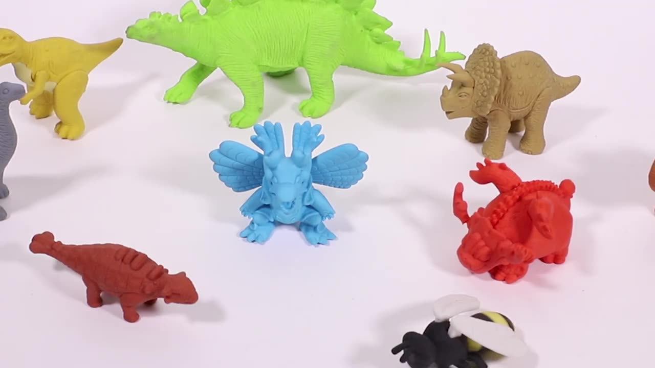 Fancy Promotional Toy Dragon Shaped Custom 3d Rubber Eraser For Kids ...