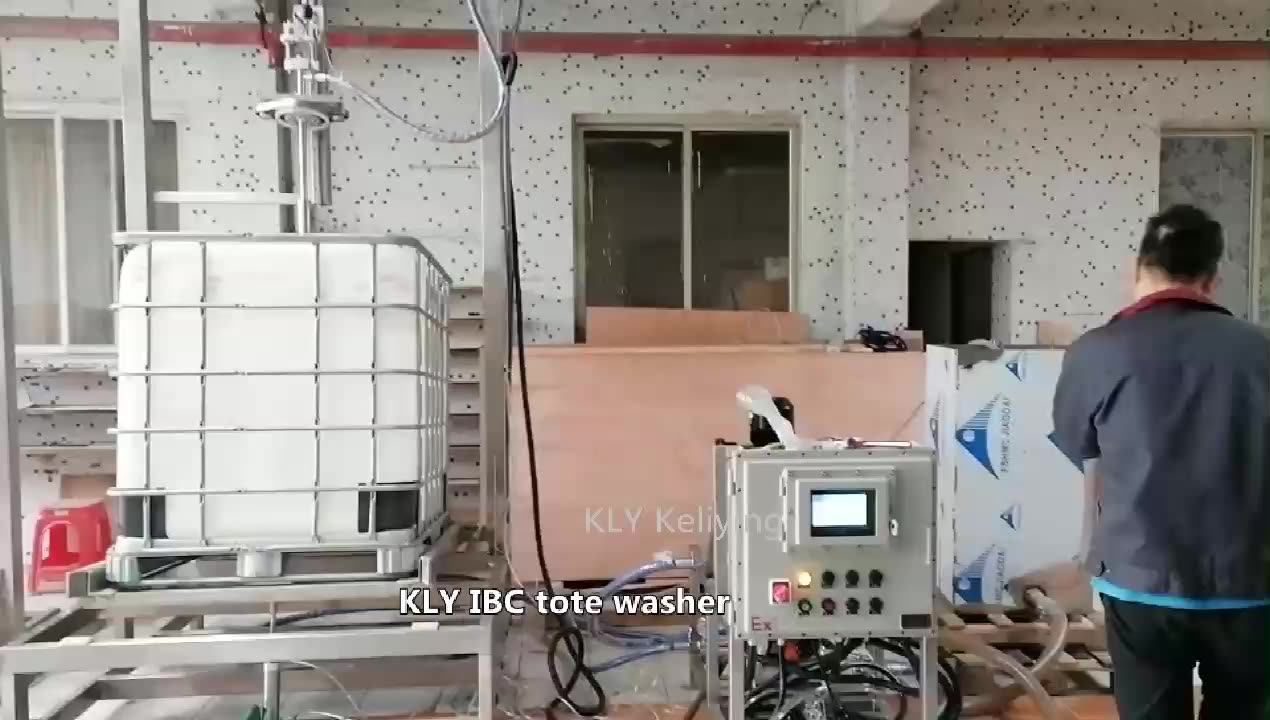 Ibc Cleaning Equipment,Semi-automatic Tote Blaster,Ibc Tote Cleaning ...