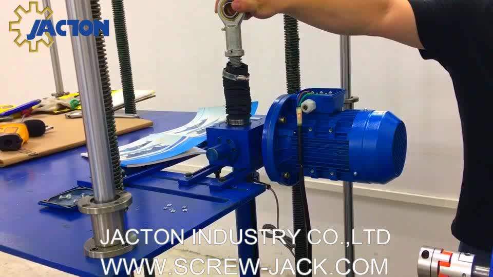 Small Electric Lift Motor Engine Vertical Shaft 2.5kn Mini Worm Drive ...