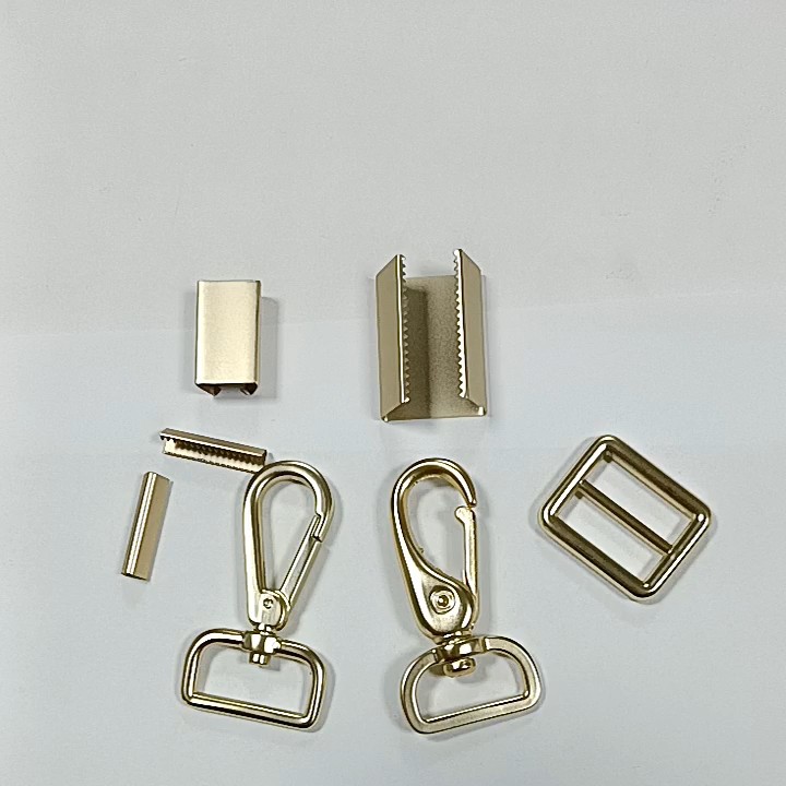 Metal Crimp Tail Custom Lanyard Rope Cord Ends Belt Buckle Tail Clips ...