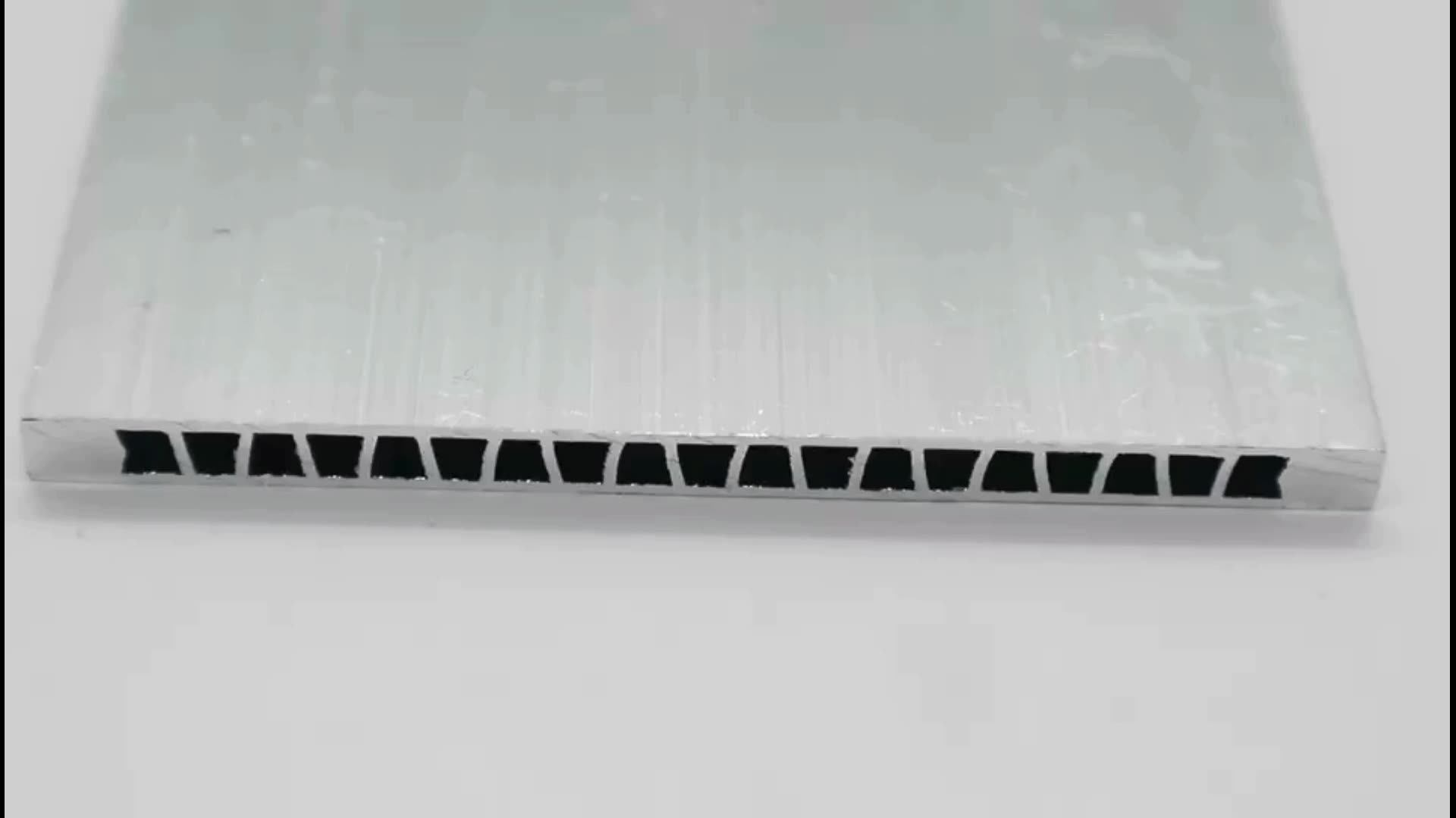 Custom 60*3mm Extrusion Aluminum Microchannel Tube Flat Tube - Buy ...